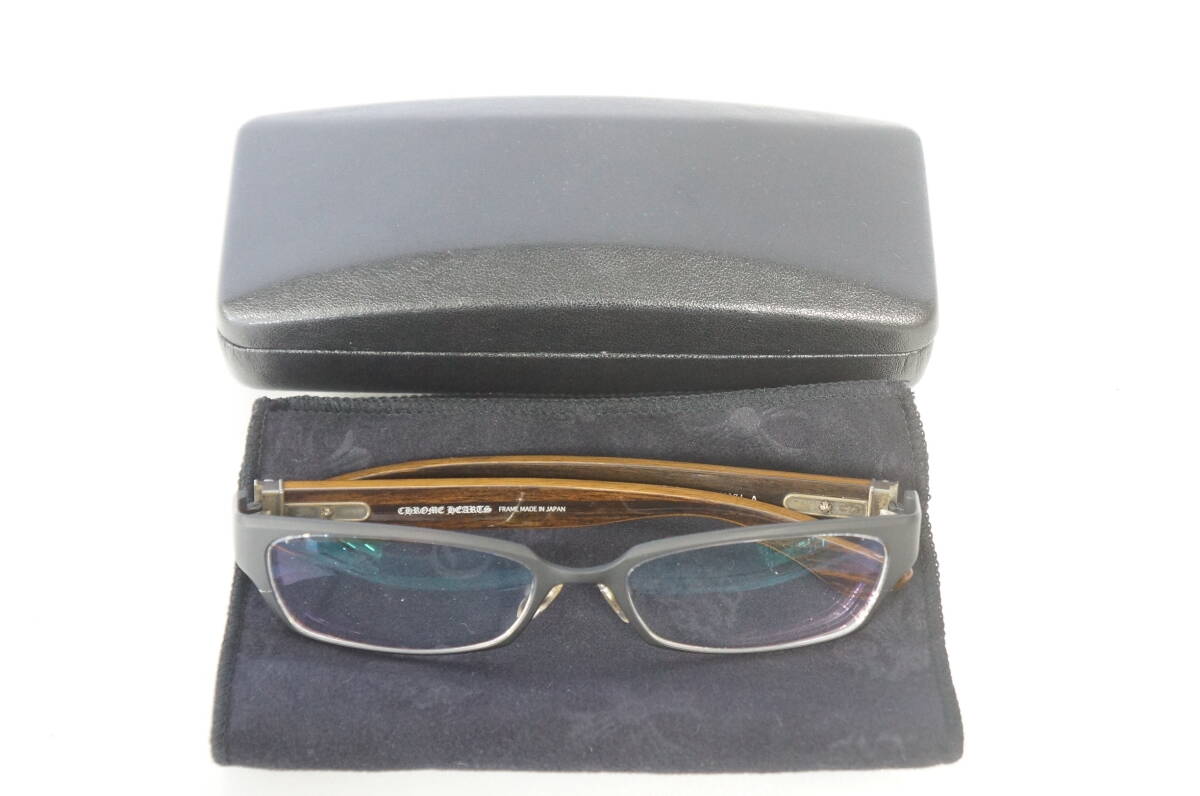 ② 美品 CHROME HEARTS クロムハーツ DIXON YU-A 56□17-136 ② 美品 CHROME HEARTS クロムハーツ DIXON YU-A 56□17-136