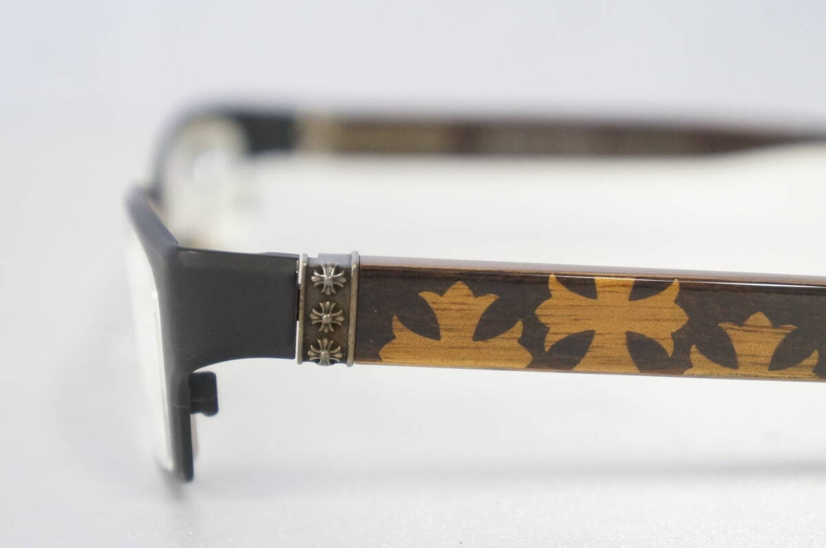 ② 美品 CHROME HEARTS クロムハーツ DIXON YU-A 56□17-136 ② 美品 CHROME HEARTS クロムハーツ DIXON YU-A 56□17-136