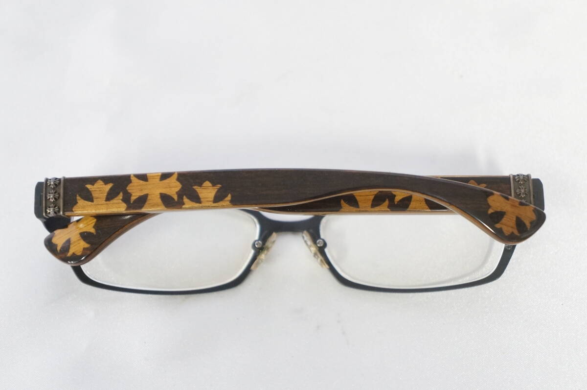 ② 美品 CHROME HEARTS クロムハーツ DIXON YU-A 56□17-136 ② 美品 CHROME HEARTS クロムハーツ DIXON YU-A 56□17-136