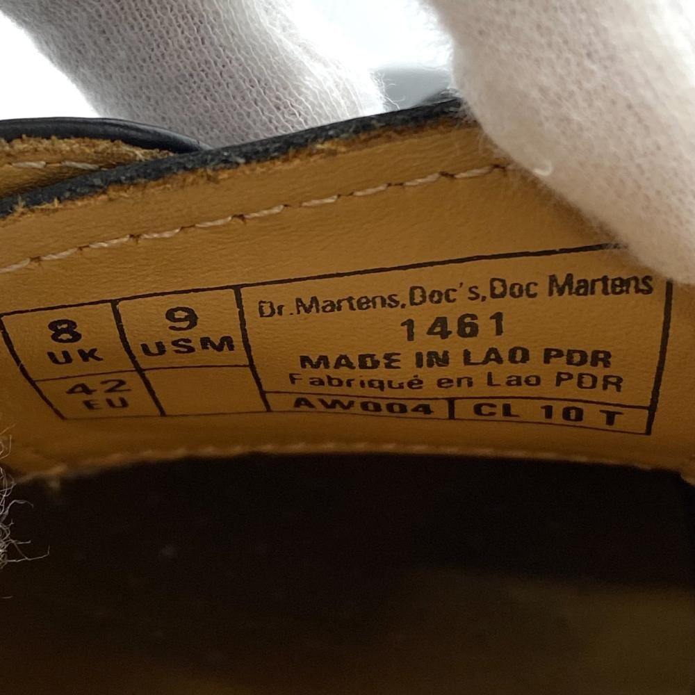 Yahoo!オークション - Dr.Martens 3ホール AW004 1461 US9 ブラック ド...
