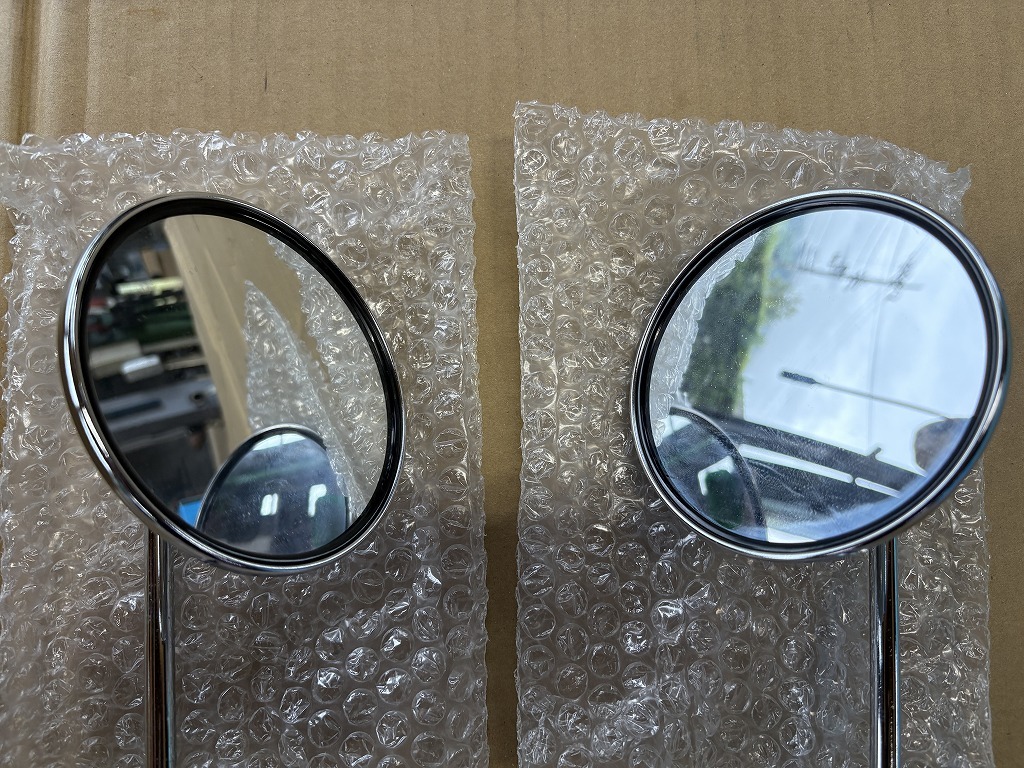 Yahoo!オークション - KJT 8mm ミラー 左右 F824 丸型メッキミラー ...