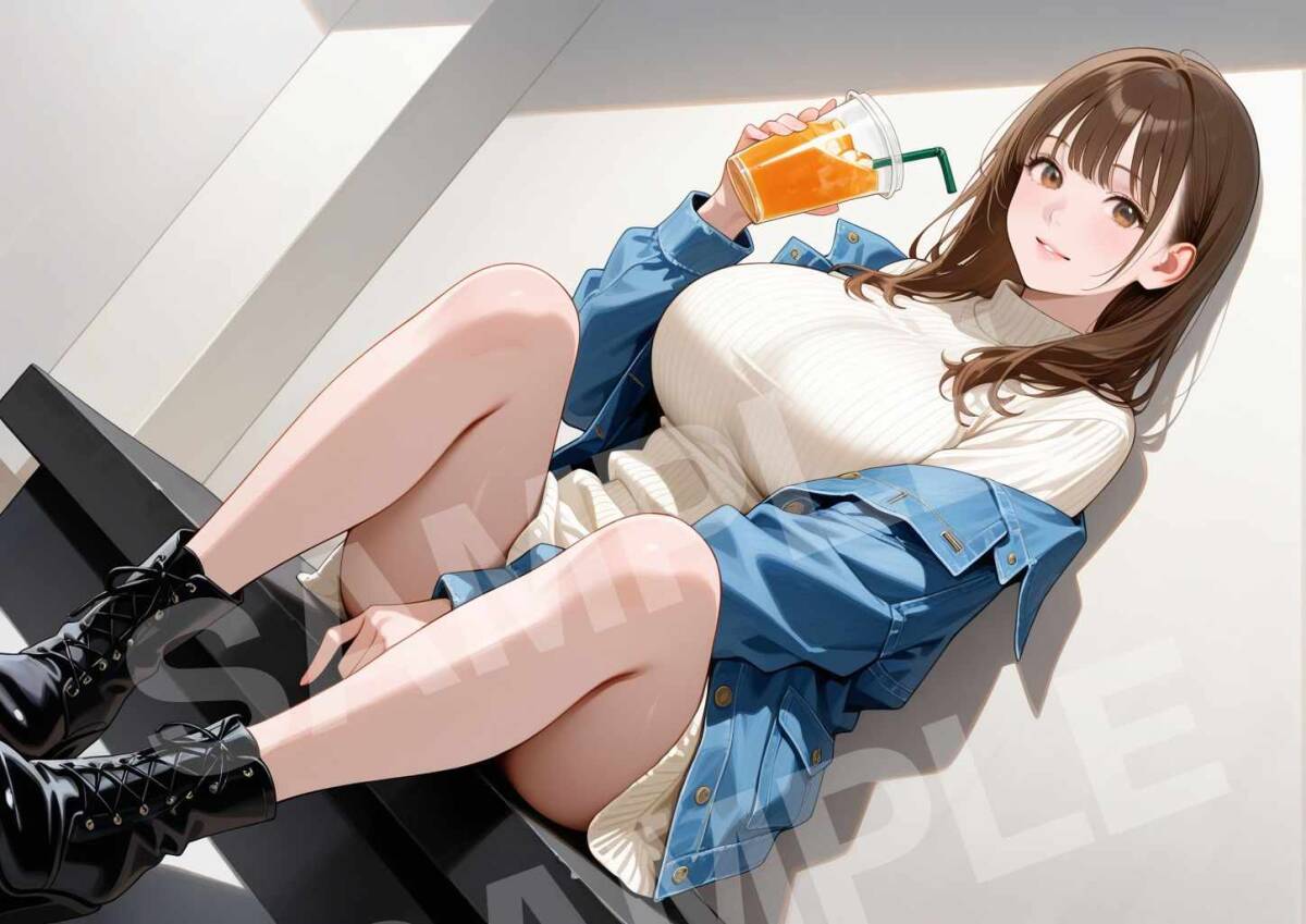 Yahoo!オークション - No.631_オリジナル 美女 美少女 高画質 A4 一点...