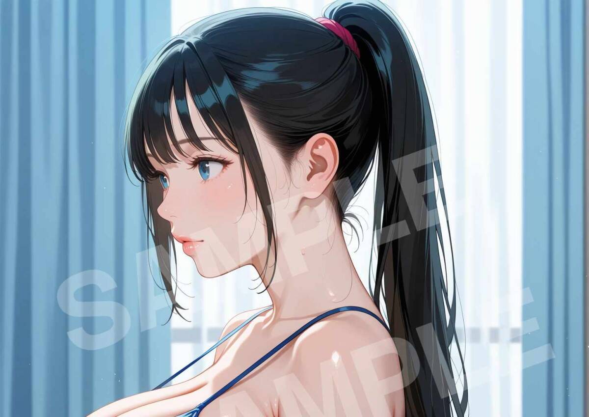 Yahoo!オークション - No.375_オリジナル 美女 美少女 高画質 A4 一点...