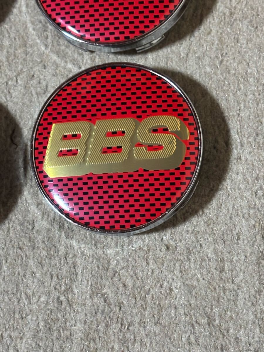 Yahoo!オークション - 社外BBS ホイールセンターキャップ60mm 赤 2