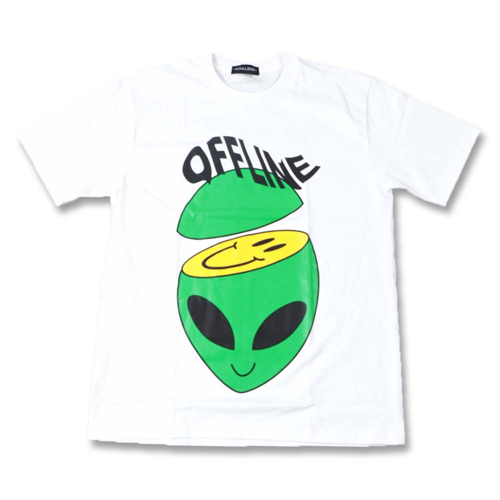 Yahoo!オークション - so1 新品 白 Mサイズ 宇宙人 ニコちゃん OFFLINE...