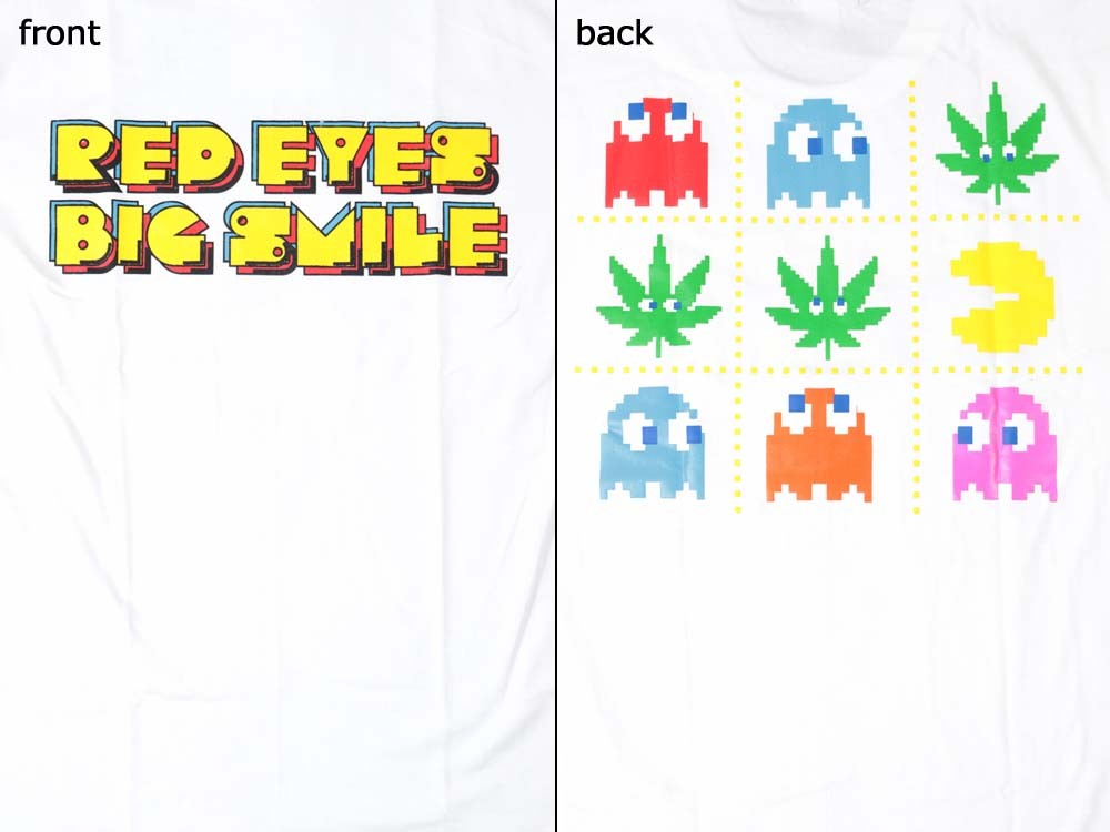 Yahoo!オークション - so1 新品 白 Mサイズ A RED EYES プリントTシャ...