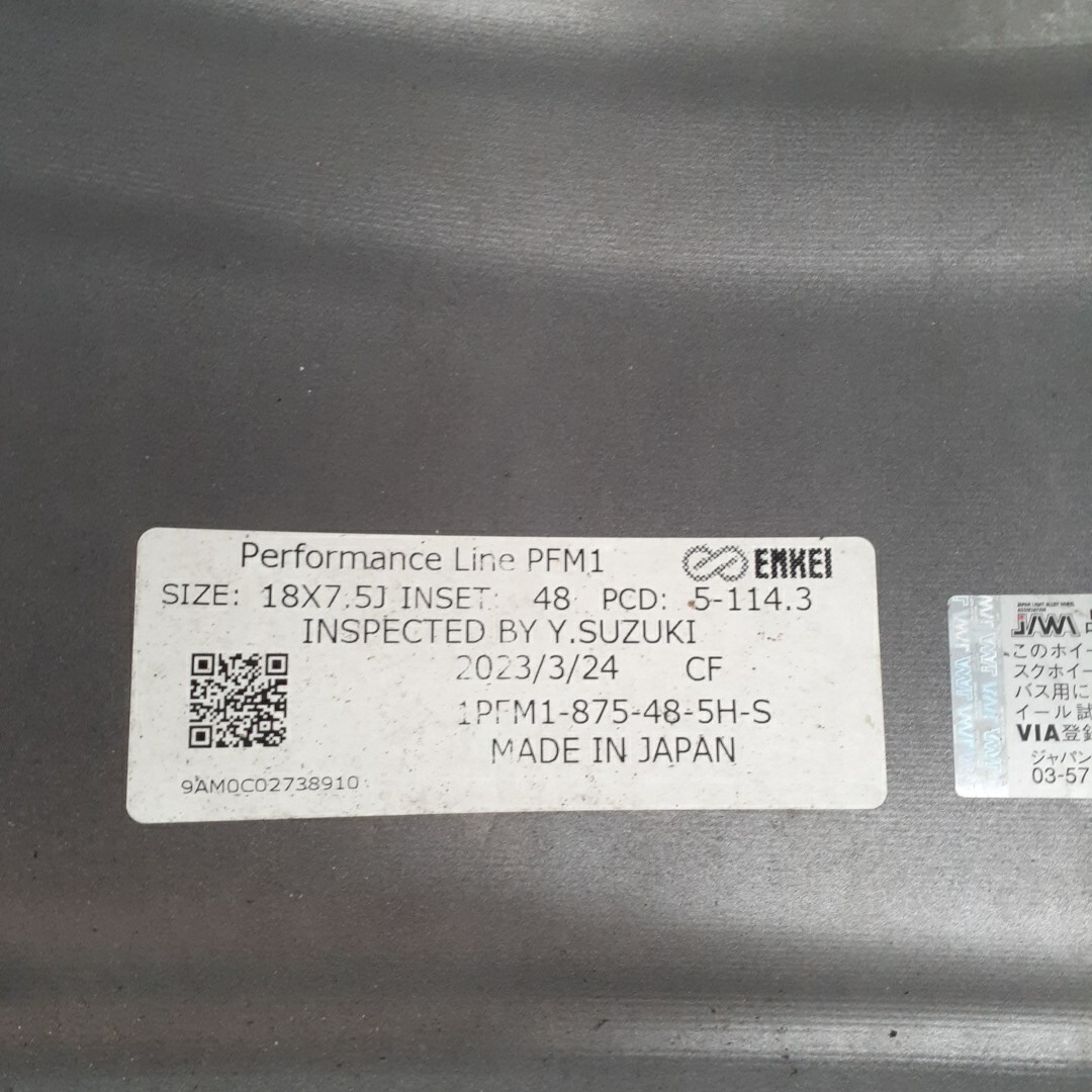 Yahoo!オークション - エンケイ【パフォーマンスライン/PFM1】 225/45...