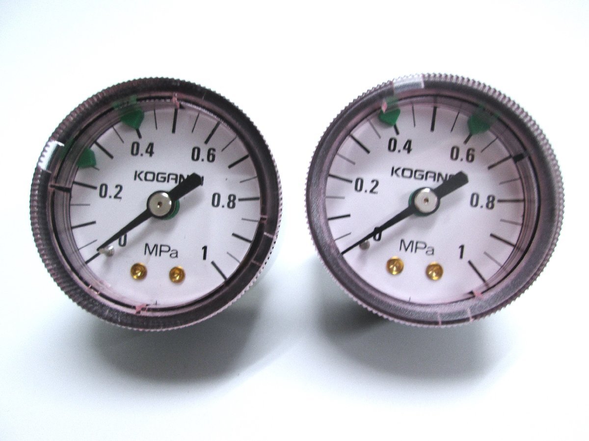Yahoo!オークション - コガネイ 圧力計 1Mpa【2個セット】未使用品