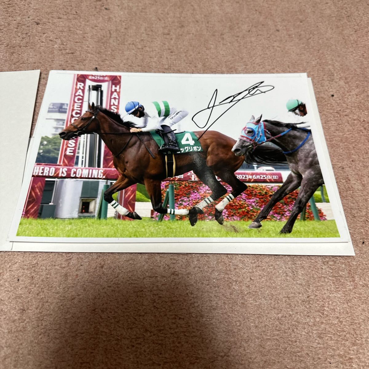 Yahoo!オークション - 西村淳也騎手 サイン入りA4写真 競馬 JRA