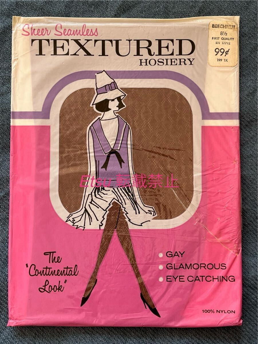 Yahoo!オークション - レトロガーターストッキング TEXTURED RHT