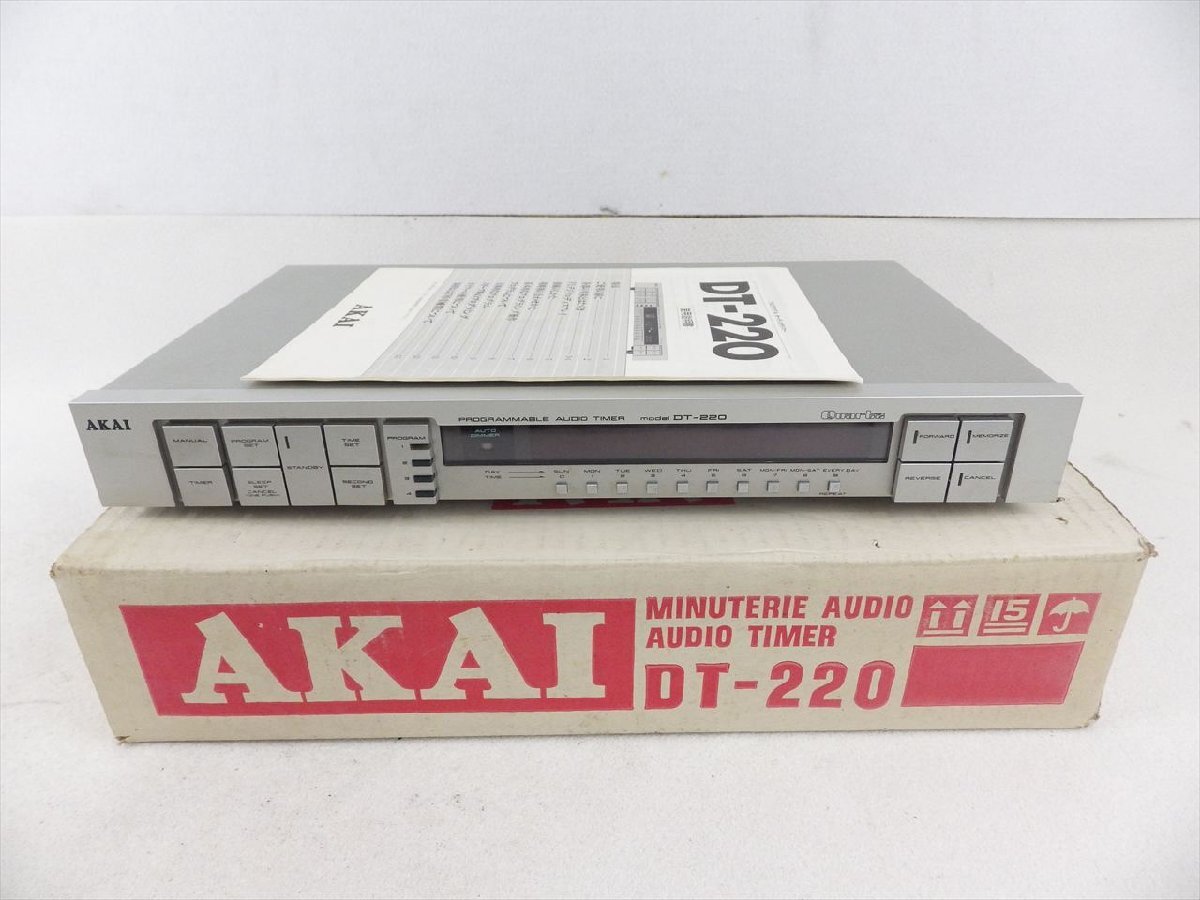 Yahoo!オークション - AKAI アカイ 赤井 DT-220 チューナー 中古 現状...