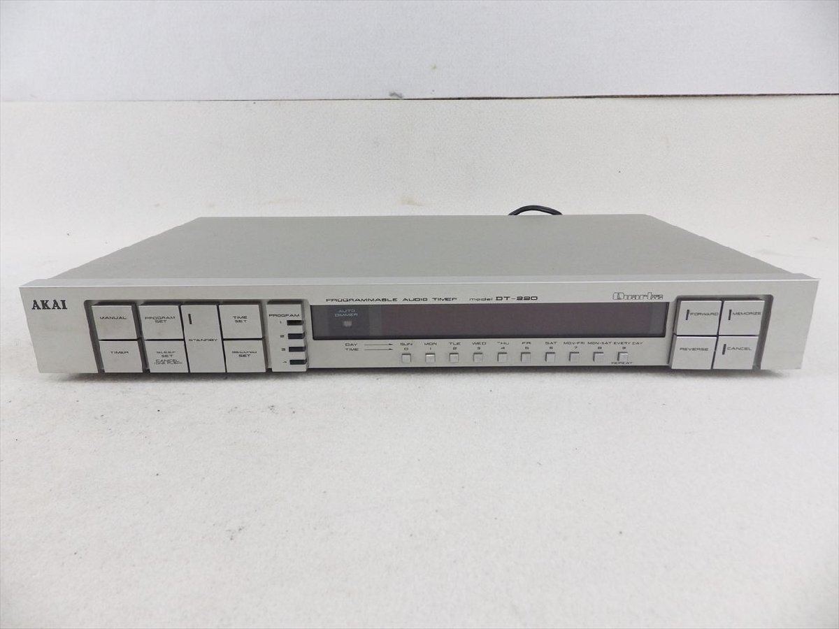 Yahoo!オークション - AKAI アカイ 赤井 DT-220 チューナー 中古 現状...