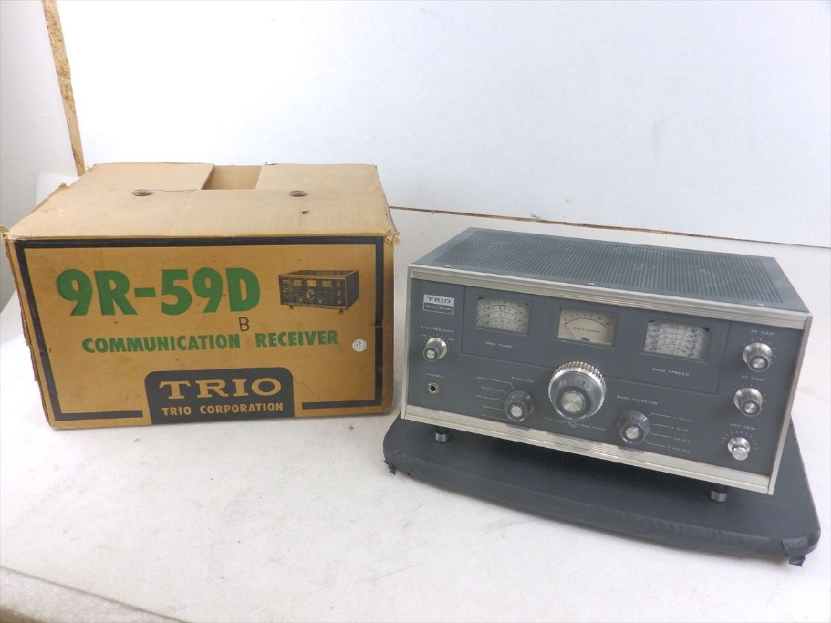 Yahoo!オークション - TRIO トリオ 9R-59D 無線機 通信型受信機 中古 ...