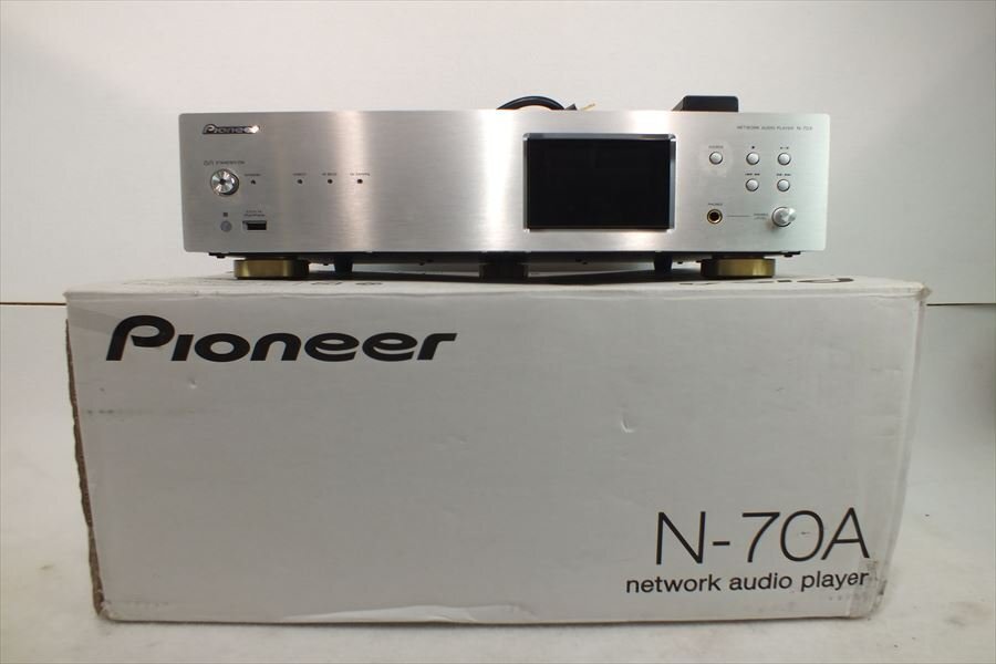 1円スタート PIONEER パイオニア N-70A ネットワークオーディオプレーヤー 250401Y8216(その他)｜売買されたオークション情報、yahooの商品情報をアーカイブ公開 ...