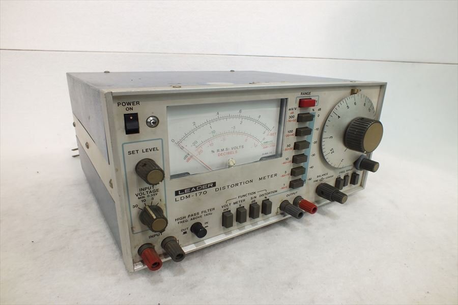 Yahoo!オークション - LEADER リーダー LDM-170 ディストーションメー...