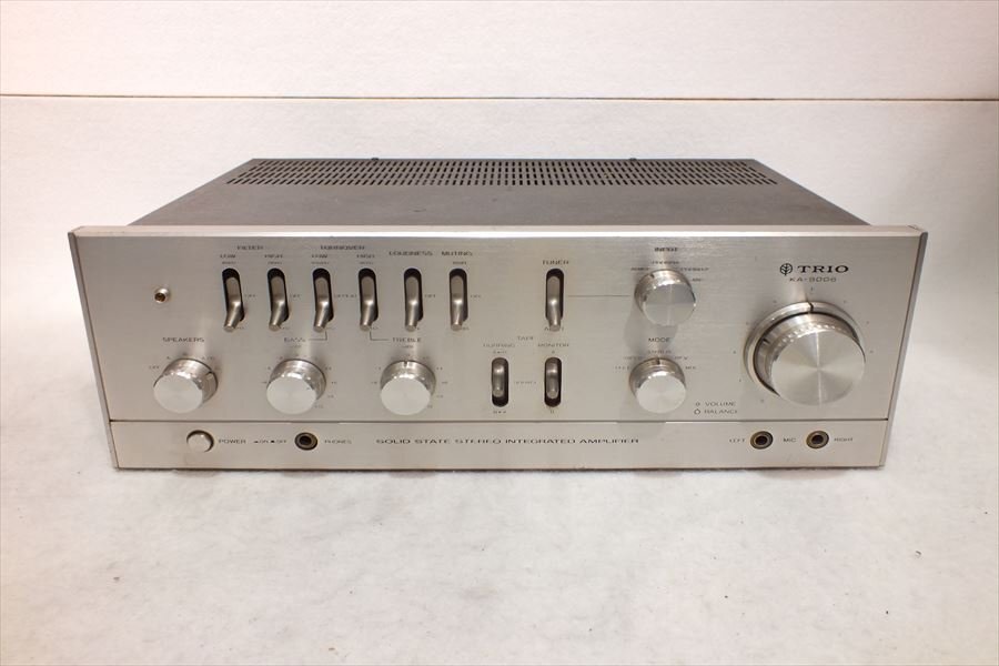 Yahoo!オークション - TRIO トリオ KA-9006 アンプ 中古 現状品 25040...