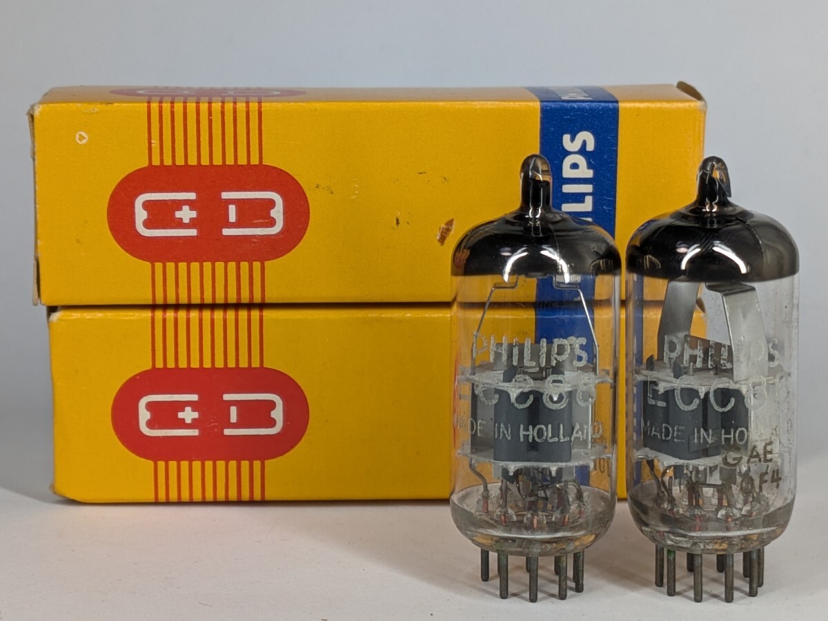 Yahoo!オークション - PHILIPS ECC88（6DJ8）2本 TV-7D/Uにて試験済み ...