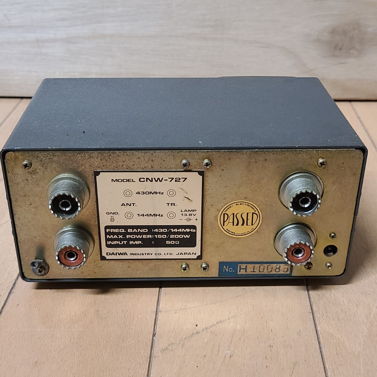 Yahoo!オークション - 0426 DAIWA CNW-727 アンテナチューナー 144/430...