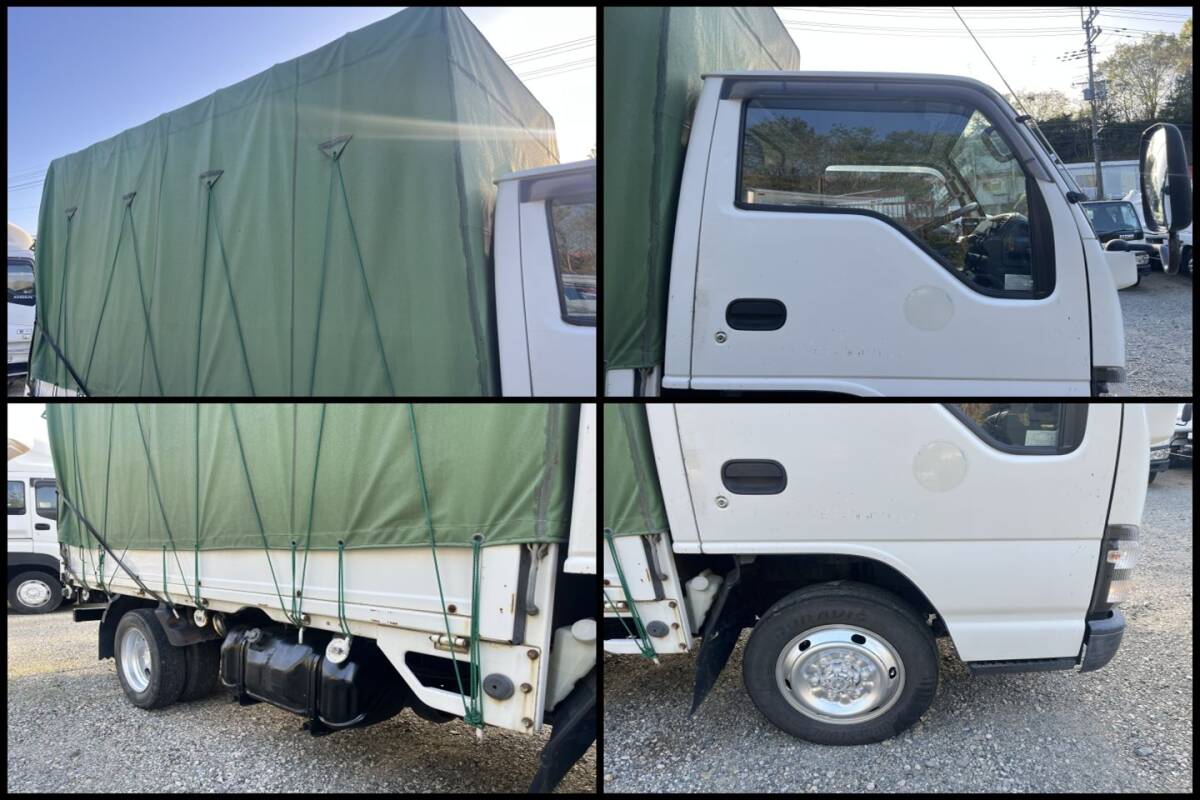 Yahoo!オークション - 動画有 売り切り H17年 いすゞ エルフ ELF 幌車 ...