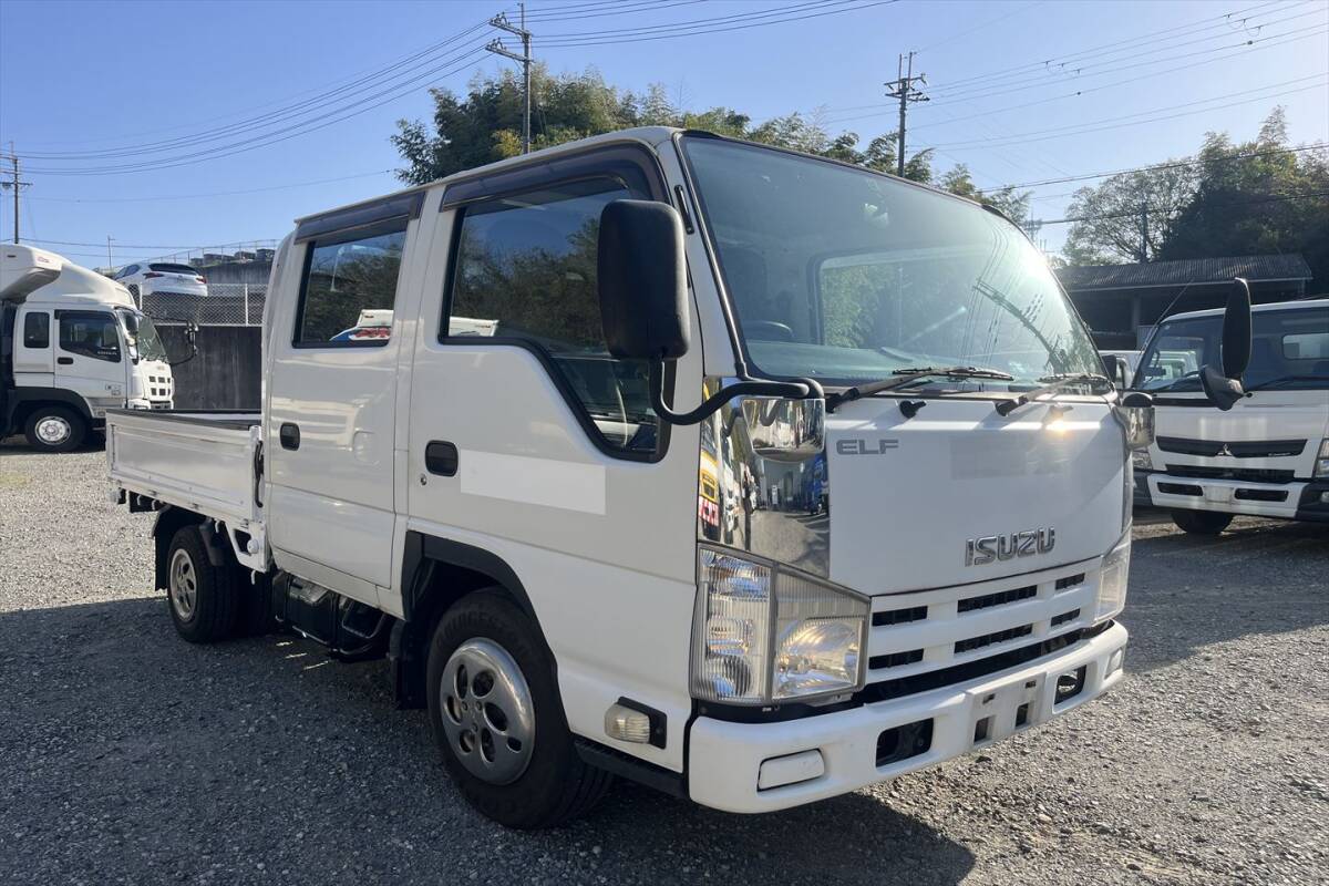 Yahoo!オークション - 動画有 売り切り H24年 いすゞ エルフ ELF Wキャ...