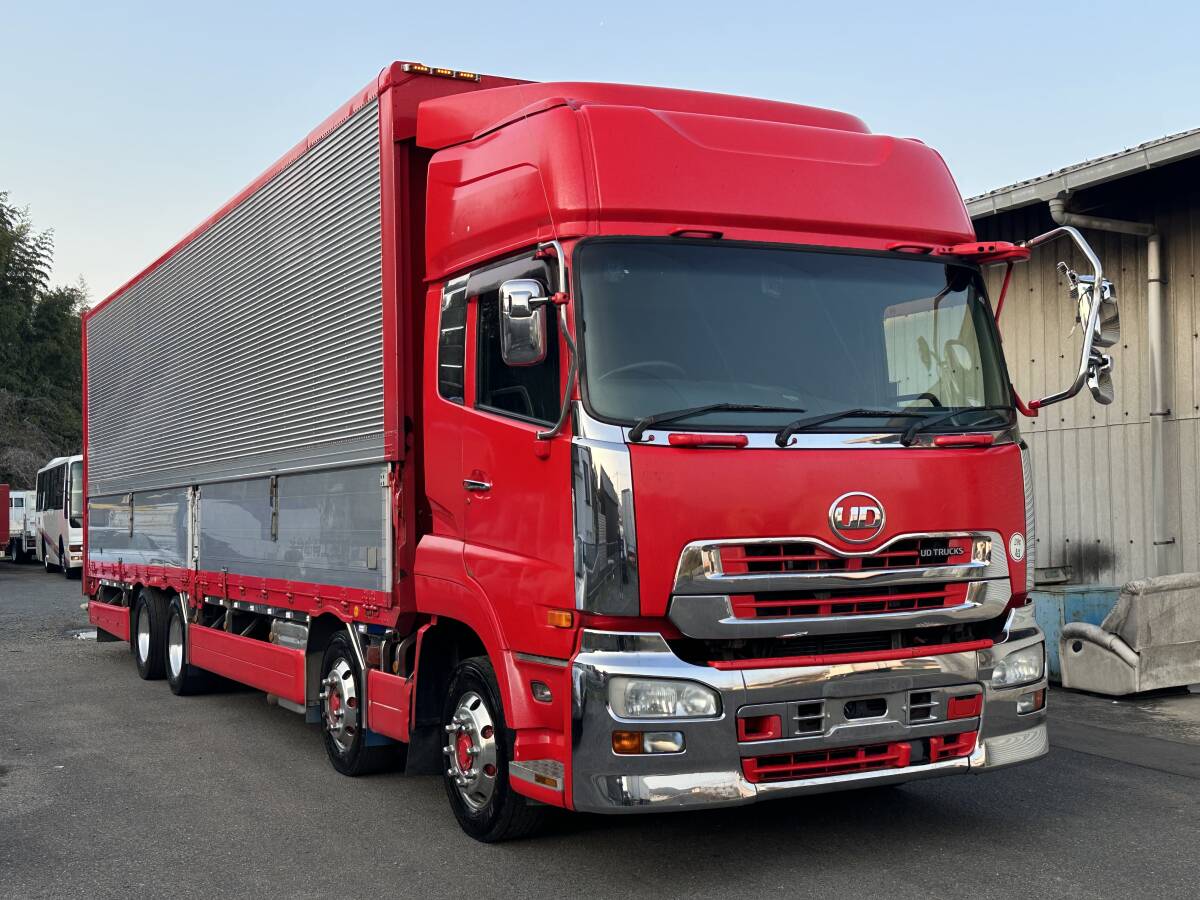 Yahoo!オークション - 動画有 売り切り H25年 UDトラックス クオン ハ...