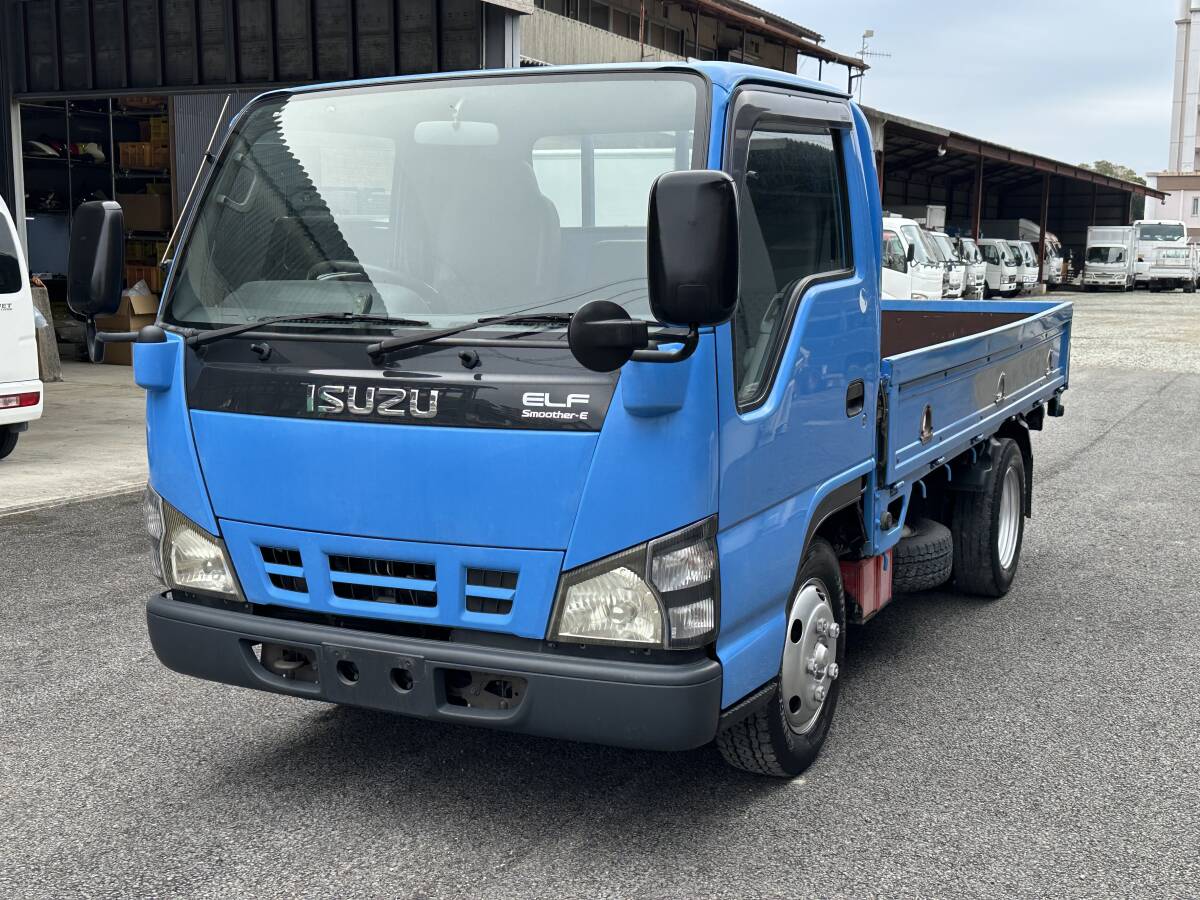 Yahoo!オークション - 動画有 売り切り H17年 いすゞ エルフ ELF 平ボ...