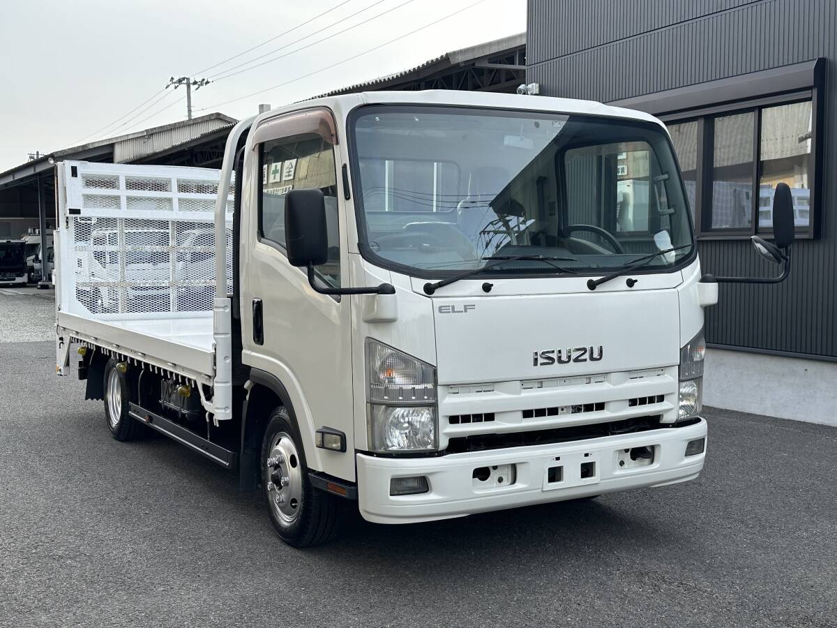 Yahoo!オークション - 動画有 売り切り H26年 いすゞ エルフ ELF 平ボ...