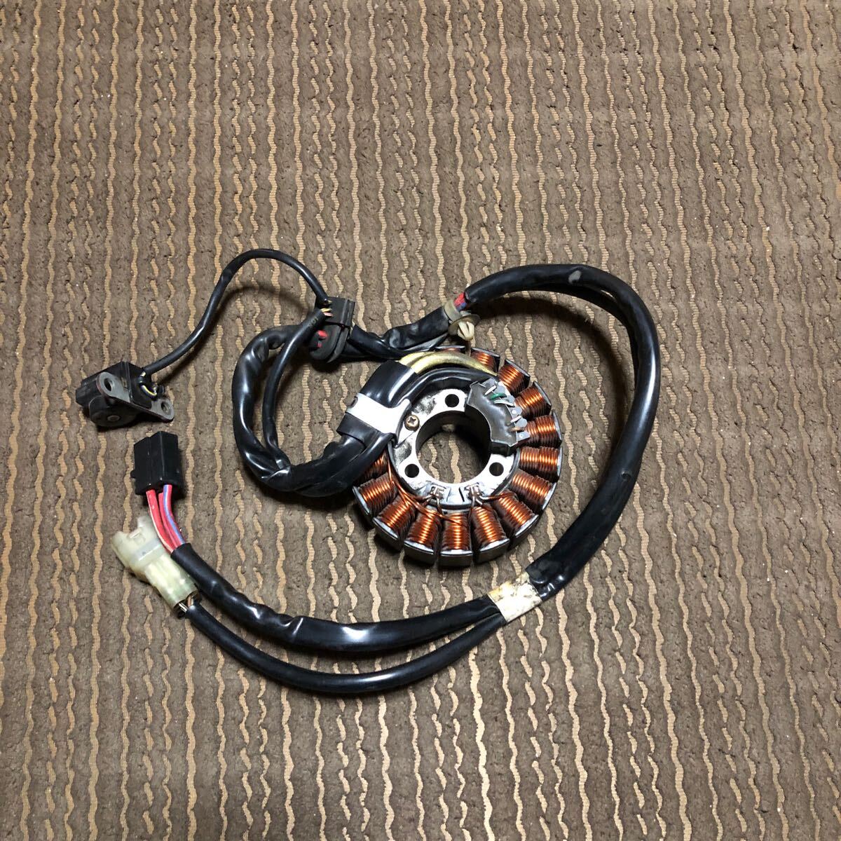 Yahoo!オークション - ズーマーAF58純正ジェネレーター ACGステーター...