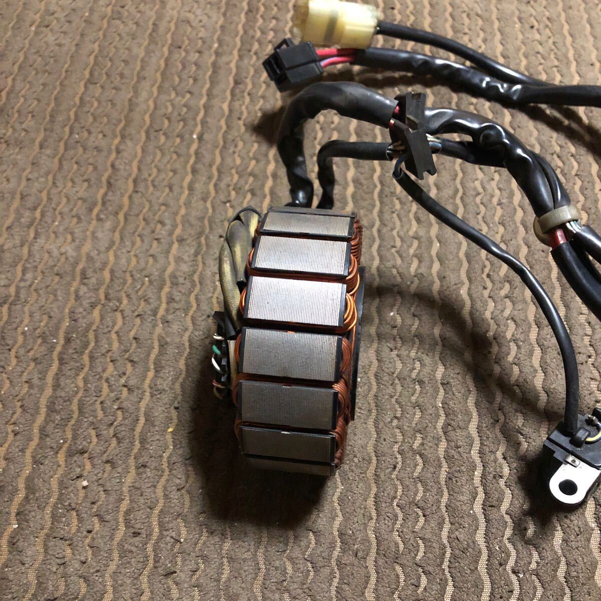 Yahoo!オークション - ズーマーAF58純正ジェネレーター ACGステーター...