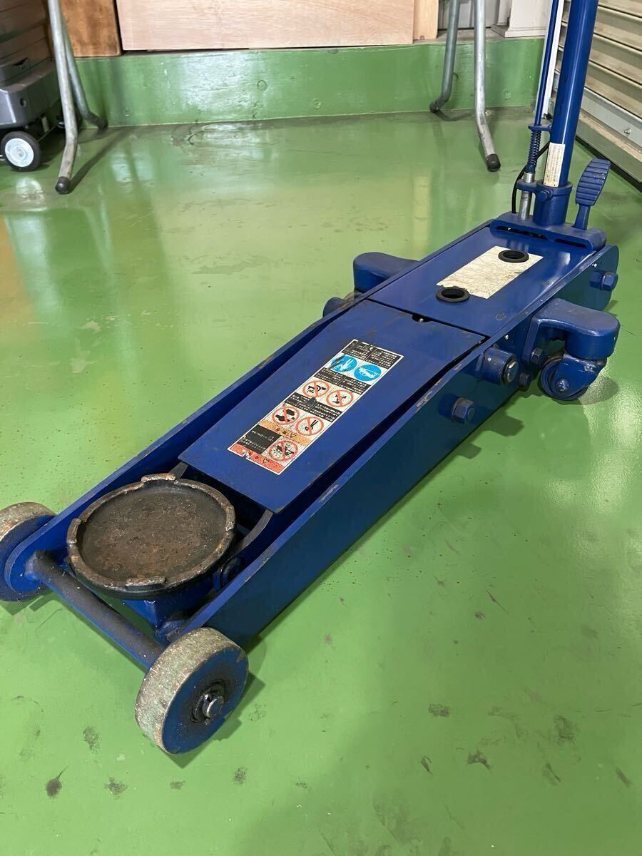 Yahoo!オークション - 【引取限定】長崎ジャッキ 低床エアガレージジャ...