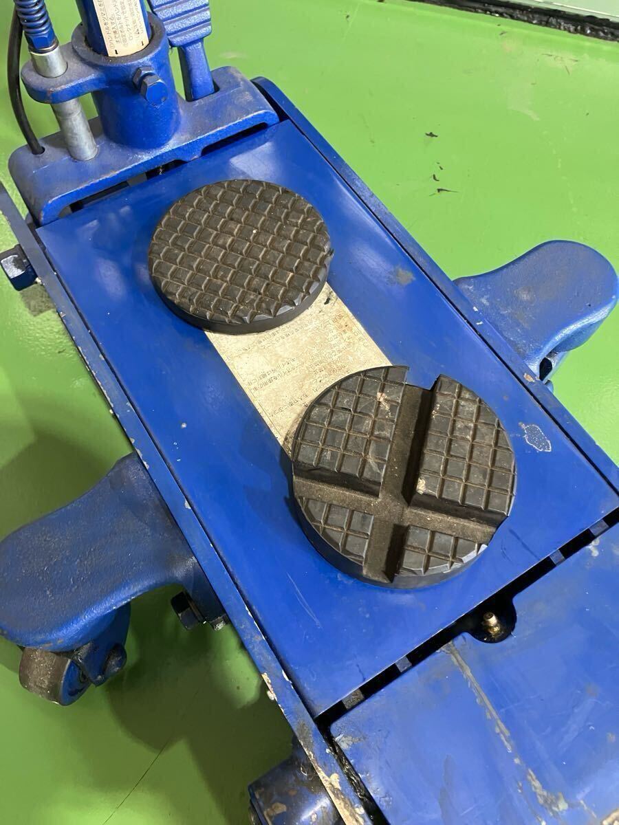 Yahoo!オークション - 【引取限定】長崎ジャッキ 低床エアガレージジャ...