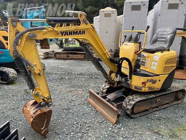 ミニ油圧ショベル ミニユンボ ヤンマー ViO10-2A 2017年 1 207h 配管付(建設機械、重機)｜売買されたオークション情報、yahooの商品情報をアーカイブ公開 - オークファン ...