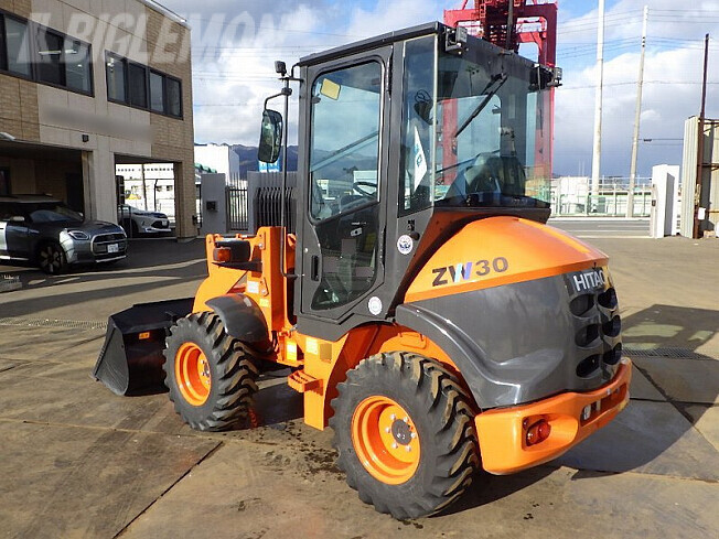 Yahoo!オークション - タイヤショベル(ホイールローダー) 日立建機 ZW3...