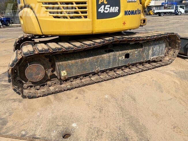 Yahoo!オークション - ミニ油圧ショベル(ミニユンボ) コマツ PC45MR-5 ...