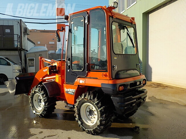 Yahoo!オークション - タイヤショベル(ホイールローダー) クボタ R430Z...