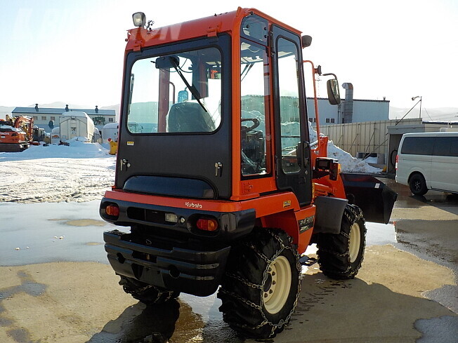 Yahoo!オークション - タイヤショベル(ホイールローダー) クボタ R430Z...