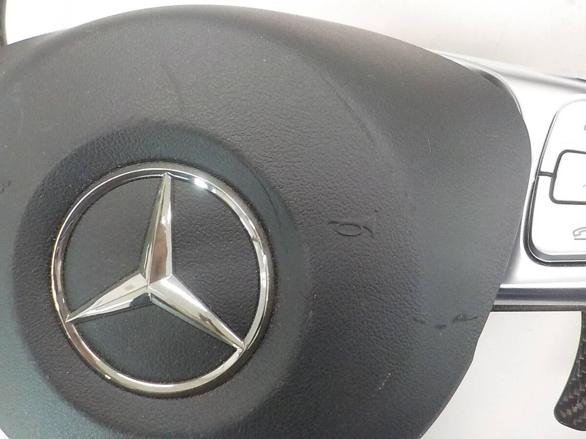 Yahoo!オークション - ベンツ A45 AMG黒革ハンドル パドル付き