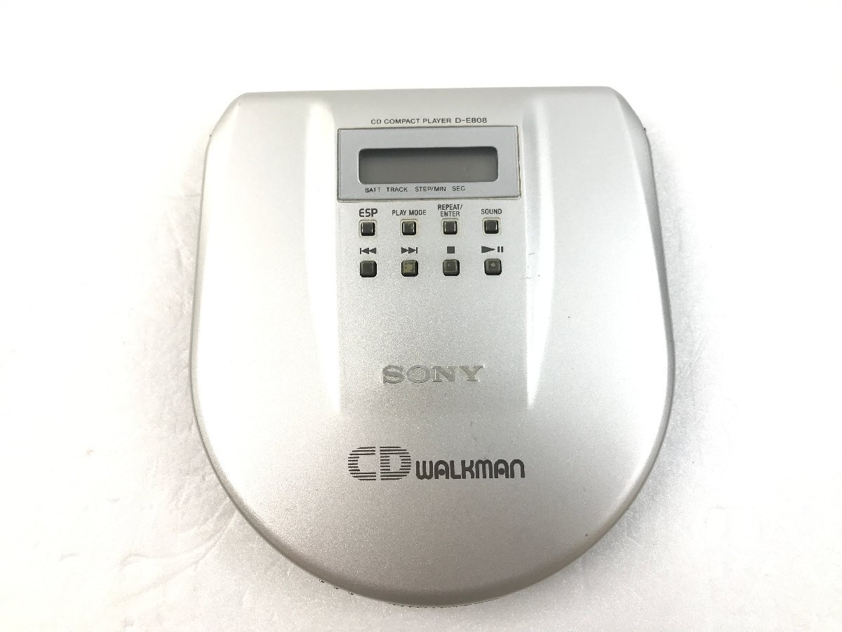 Yahoo!オークション - SONY ソニー D-E808 CDウォークマン ポータブルC...