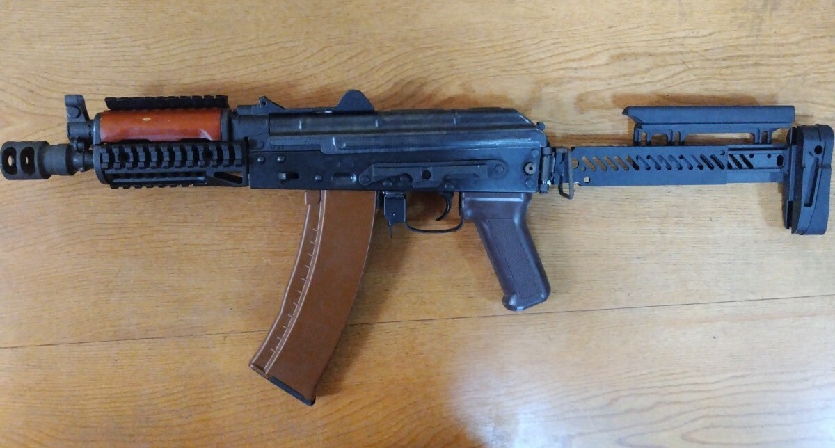 Yahoo!オークション - E＆L AKS-74U ZENITカスタム PT-1 B-12 DTK-2 T...