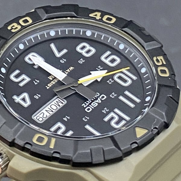 Yahoo!オークション - J285 6未使用 可動 CASIO カシオ 腕時計 メンズ...