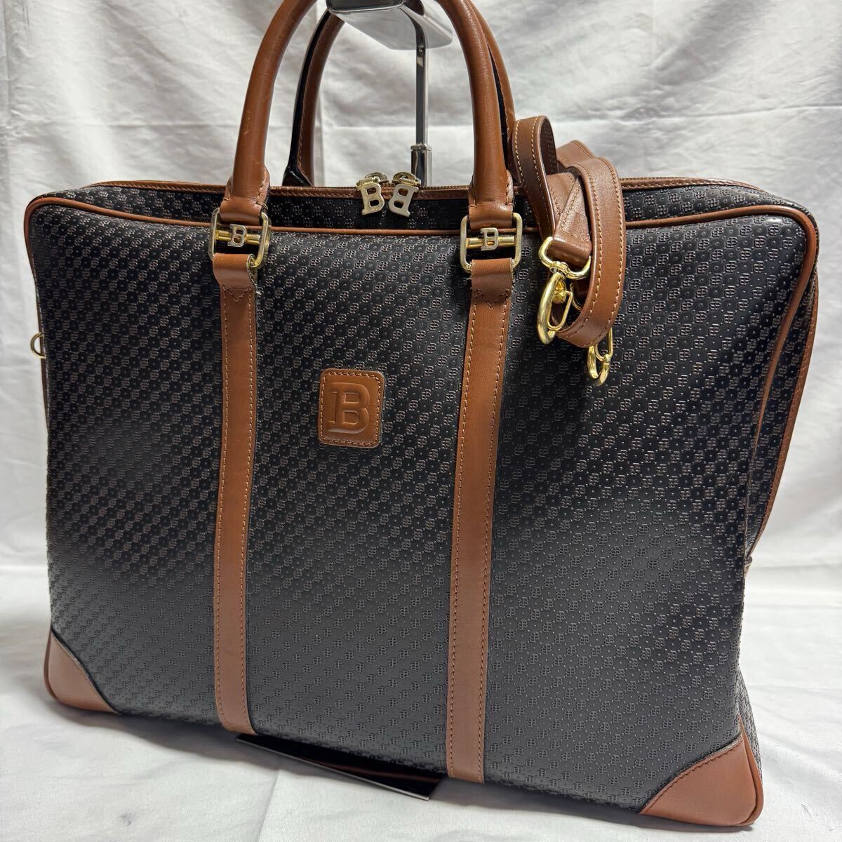 Yahoo!オークション - 美品 A4 BALLY バリー ビジネスバッグ ブリーフ...