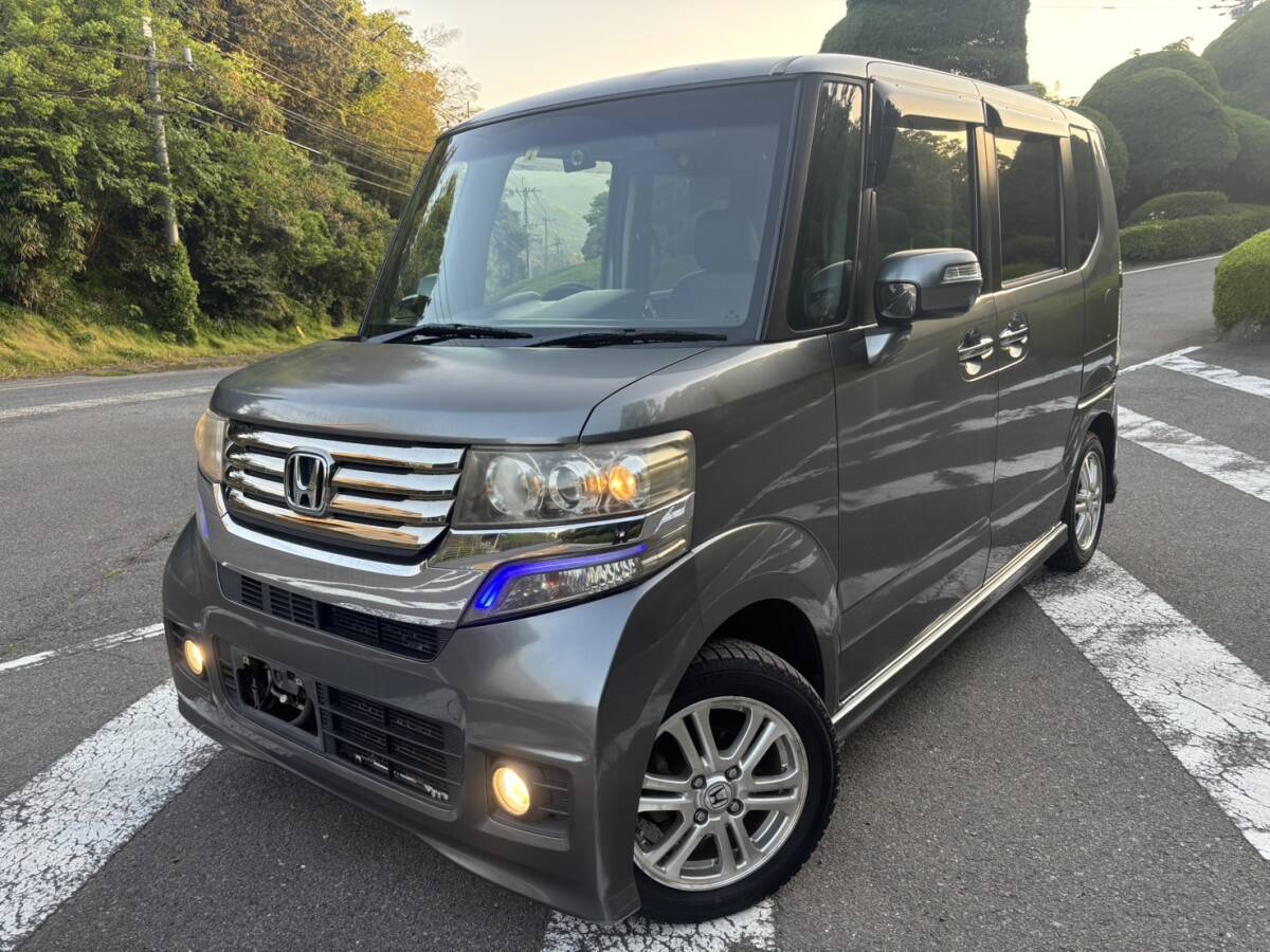 Yahoo!オークション - 福岡発 H24 NBoxカスタム JF1 GLパッケージ 純...