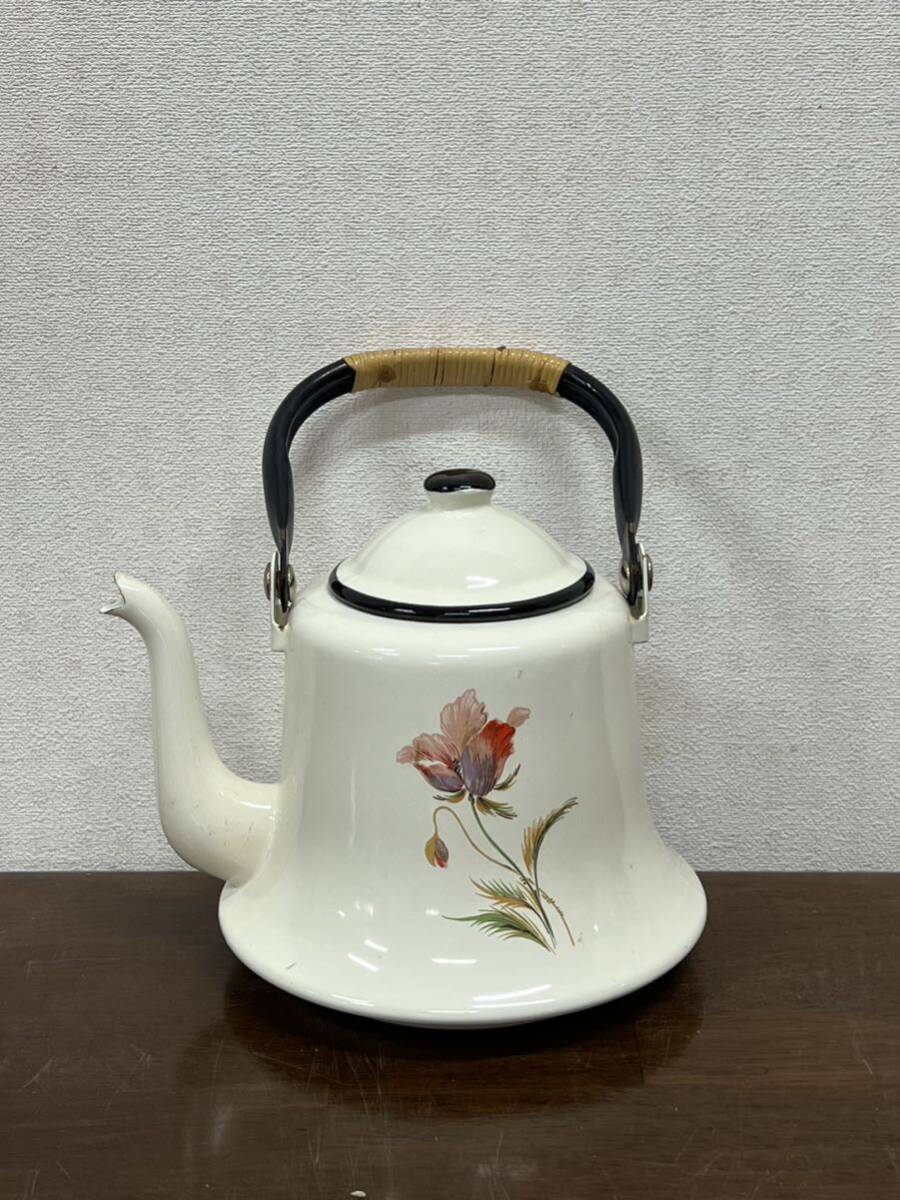 Yahoo!オークション - TONO du DECORA WARE デコラウェア ホーローケト...