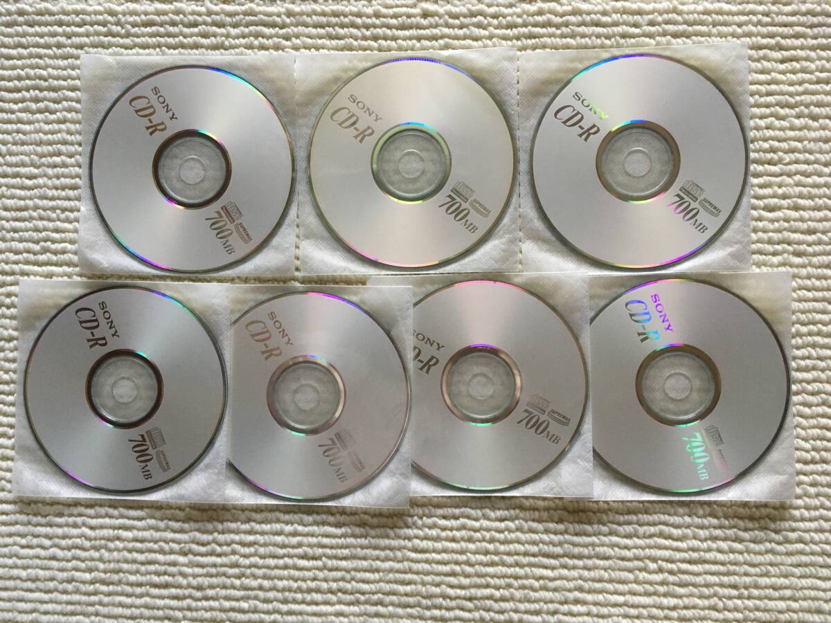 Yahoo!オークション - SONY 記録媒体 700MB CD-R 7枚セット ケース入り...