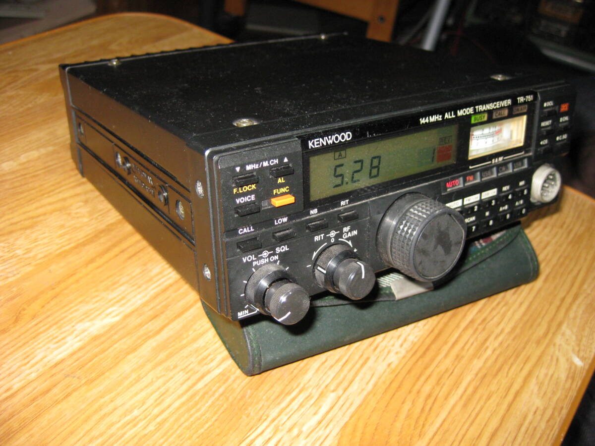 Yahoo!オークション - KENWOOD TR-751 144Mオールモード機 10W