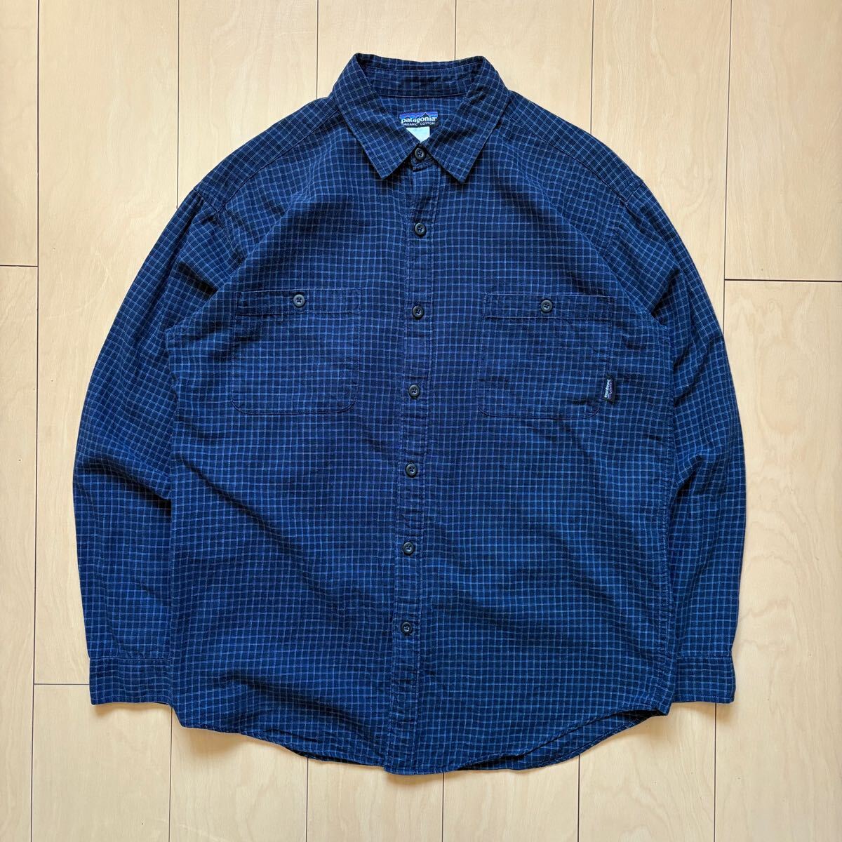 Yahoo!オークション - SP8 patagonia パタゴニア 長袖シャツ チェック...