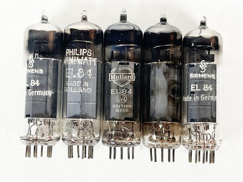 Yahoo!オークション - SIEMENS MULLARD PHILIPS EL84/6BQ5 5本 [35215]