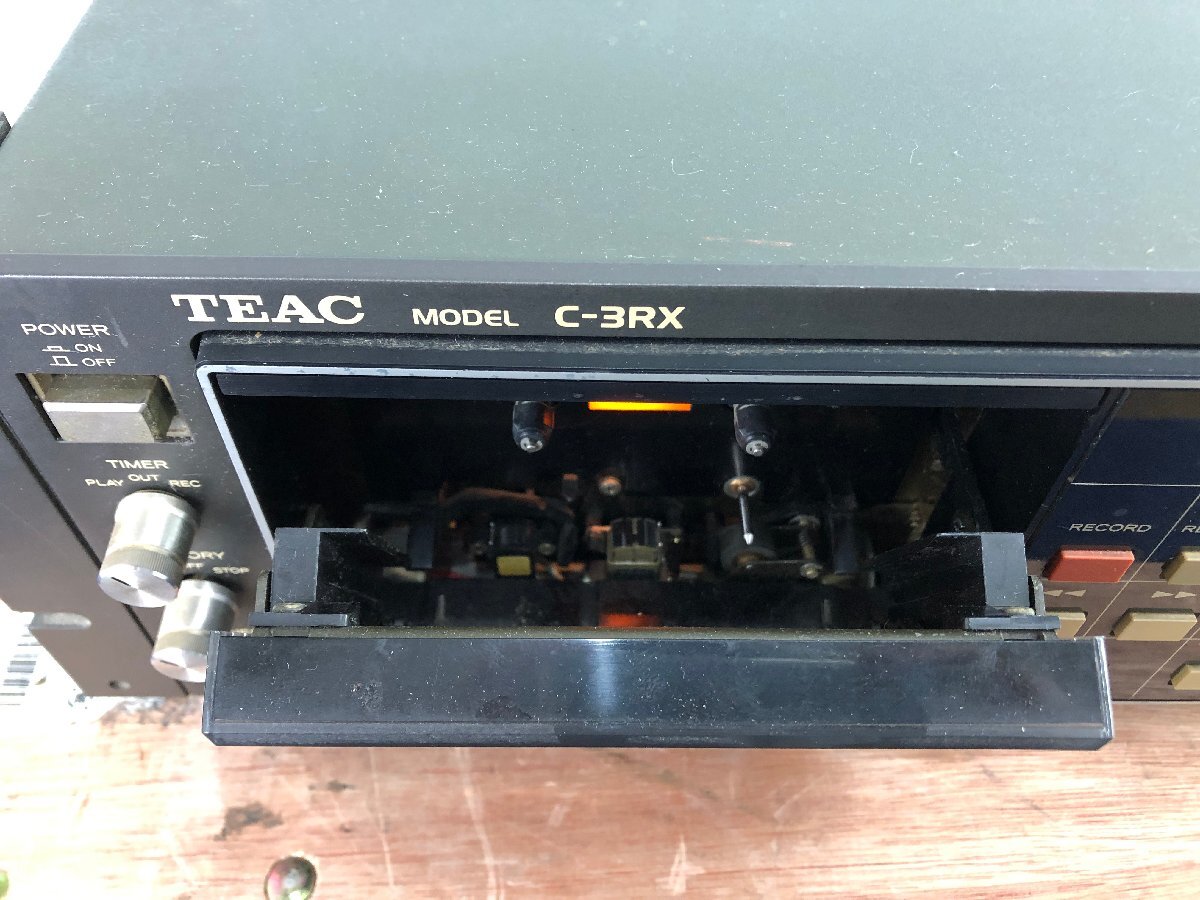 Yahoo!オークション - ジャンク品 カセットデッキ C-3RX TEAC