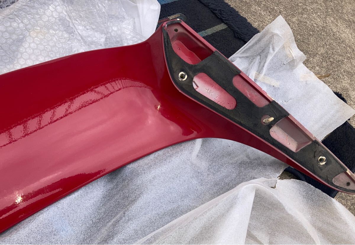 Yahoo!オークション - 外装 ST系前期リアスポイラー赤色 塗装良好 セリ...