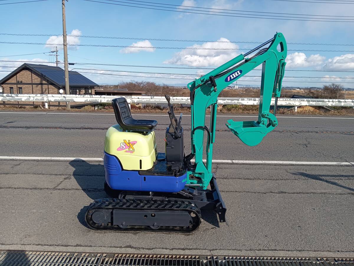 Yahoo!オークション - IHI 8NX ミニ油圧ショベル ミニユンボ ミニバッ...